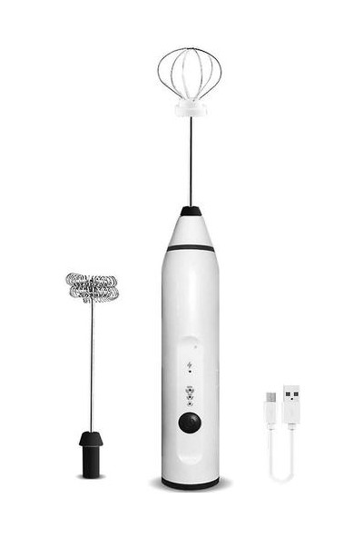Xhang Kahve Süt Froother El Şarj Edilebilir Süt Frother Mini Içecek Mikser (29X3X3XCM) (Beyaz) (Yurt Dışından) Xhang Kahve Süt Froother El Şarj Edilebilir Süt Frother Mini Içecek Mikser (29X3X3XCM) (Beyaz) (Yurt Dışından)