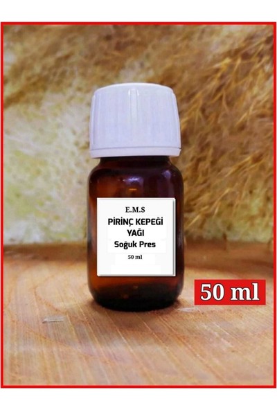 E.m.s Pirinç Kepeği Yağı Soğuk Pres 50 ml