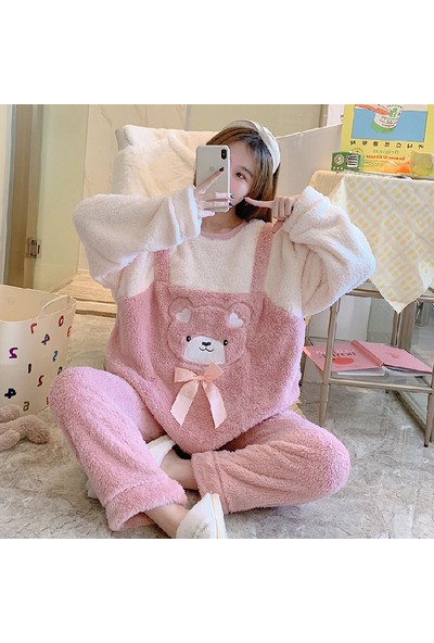 Muzi Sevimli Çizgi Film Ev Giyim Pijama Takımı (Yurt Dışından) Muzi Sevimli Çizgi Film Ev Giyim Pijama Takımı (Yurt Dışından)