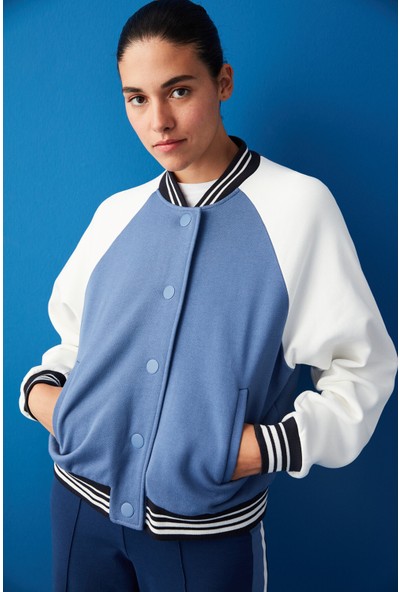 Penti Slogan Bomber Jacket