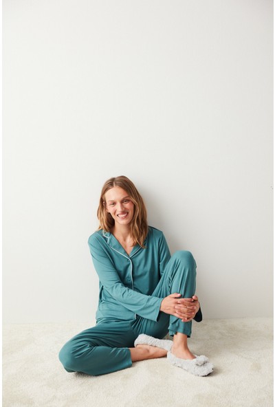 Penti Going To Bed Tişört Pantalon Pijama Takımı Penti Going To Bed Tişört Pantalon Pijama Takımı