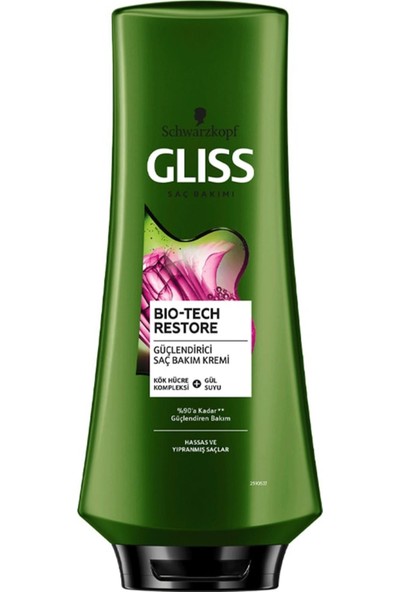 Gliss Bio-Tech Güçlendirici Saç Kremi 360 Ml Gliss Bio-Tech Güçlendirici Saç Kremi 360 Ml