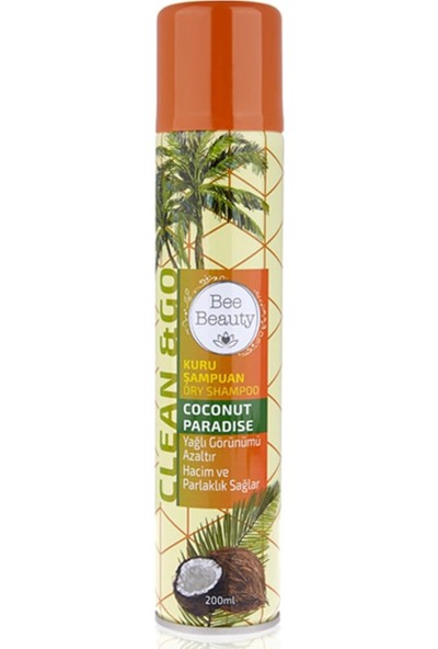 Bee Beauty Coconut Paradise Kuru Şampuan 200 Ml