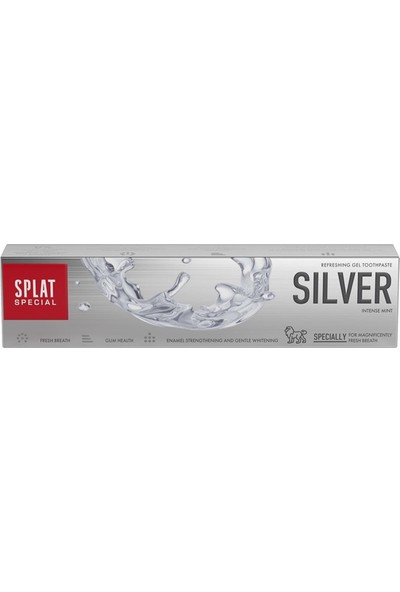 Splat Special Silver White Diş Macunu 75 Ml Splat Special Silver White Diş Macunu 75 Ml