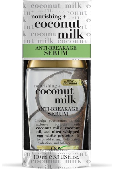 Ogx Coconut Milk Saç Bakım Serumu 100 Ml