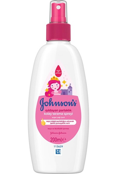Johnsons Baby Johnson's Baby Işıldayan Parlaklık Kolay Tarama Spreyi 200 Ml Johnsons Baby Johnson's Baby Işıldayan Parlaklık Kolay Tarama Spreyi 200 Ml