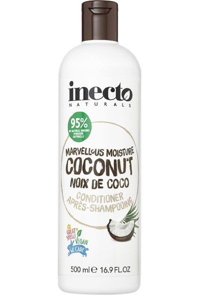 İnecto Naturals Inecto Hindistan Cevizi Yağlı Saç Bakım Kremi 500 Ml