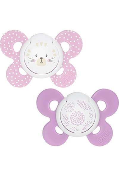 Chicco Physio Comfort Silikon Emzik, 6-12 Ay, Pembe 2'li Chicco Physio Comfort Silikon Emzik, 6-12 Ay, Pembe 2'li