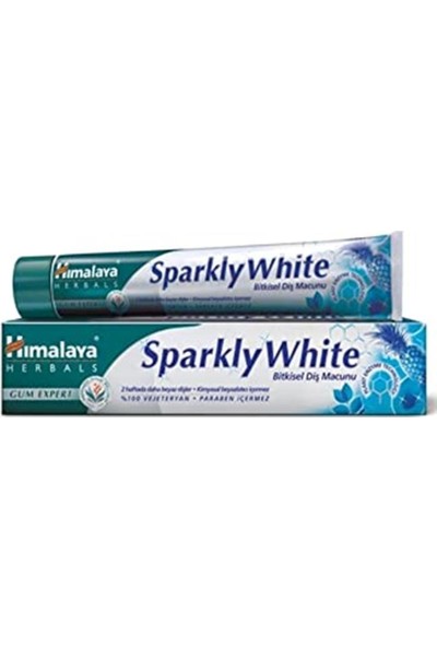 Himalaya Herbals Sparkly White Bitkisel Diş Macunu Işıltılı Beyazlık 75 Ml Himalaya Herbals Sparkly White Bitkisel Diş Macunu Işıltılı Beyazlık 75 Ml