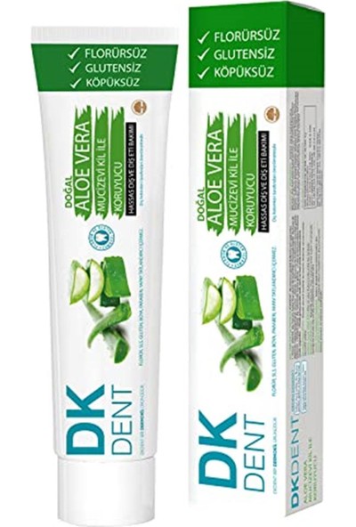 Dermokil Aloe Verali Diş Macunu, 100 Ml Dermokil Aloe Verali Diş Macunu, 100 Ml