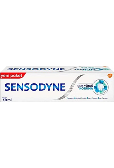 Sensodyne Çok Yönlü Koruma Diş Macunu 75 Ml (2) Sensodyne Çok Yönlü Koruma Diş Macunu 75 Ml (2)