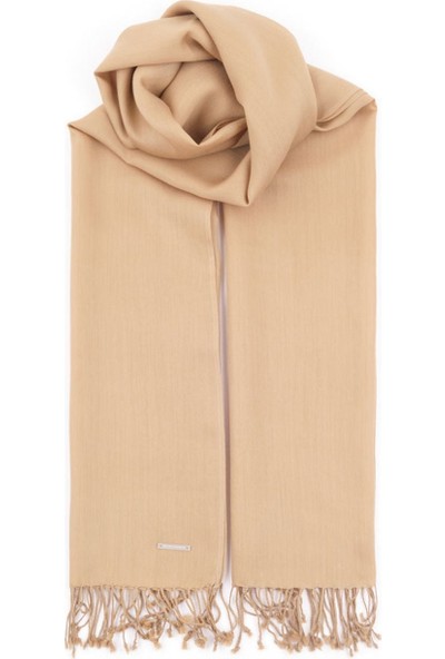 Silk And Cashmere Altın Ipekli Salma Şal 70 x 180 cm Silk And Cashmere Altın Ipekli Salma Şal 70 x 180 cm