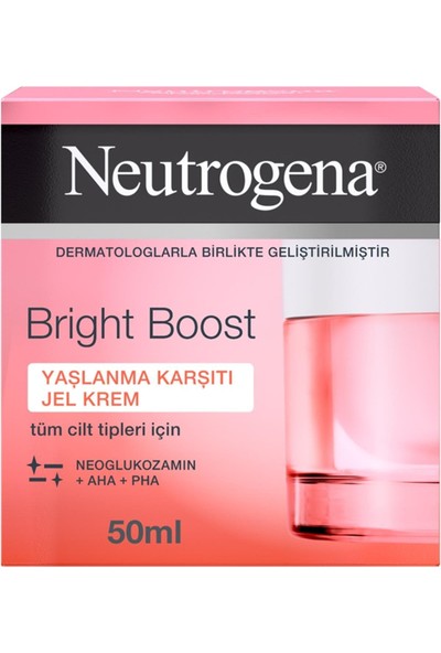 Neutrogena Bright Boost Yaşlanma Karşıtı Jel Krem 50 ml Neutrogena Bright Boost Yaşlanma Karşıtı Jel Krem 50 ml