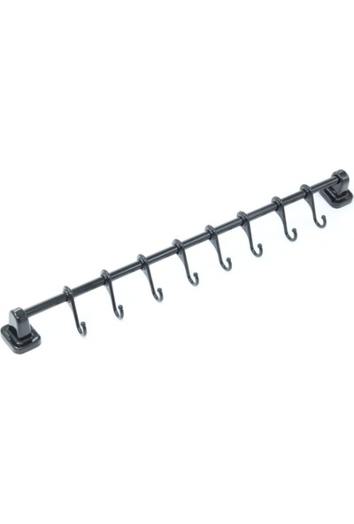 Hagen Güçlü Yapıştırma 8 Li Askı Rayı (45 Cm) Hagen Güçlü Yapıştırma 8 Li Askı Rayı (45 Cm)