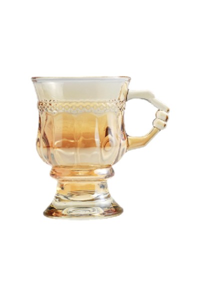 1 Adet Retro Kabartmalı Cam Kadeh Mini Yüksek Değer Şampanya Cam Restoran Cafe Şarap Cam Süt Çayı Homestay Dekorasyon (Amber) 1 Adet Retro Kabartmalı Cam Kadeh Mini Yüksek Değer Şampanya Cam Restoran Cafe Şarap Cam Süt Çayı Homestay Dekorasyon (Amber)
