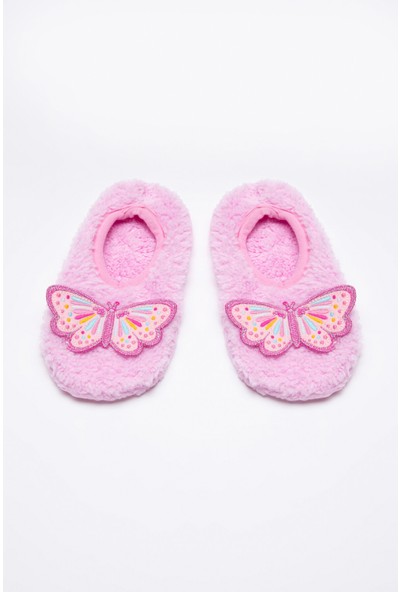 Penti Lila Kız Çocuk Butterfly Patik Çorap