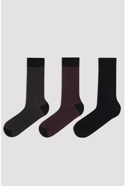 Penti Siyah E. Puant 3lü Soket Çorap
