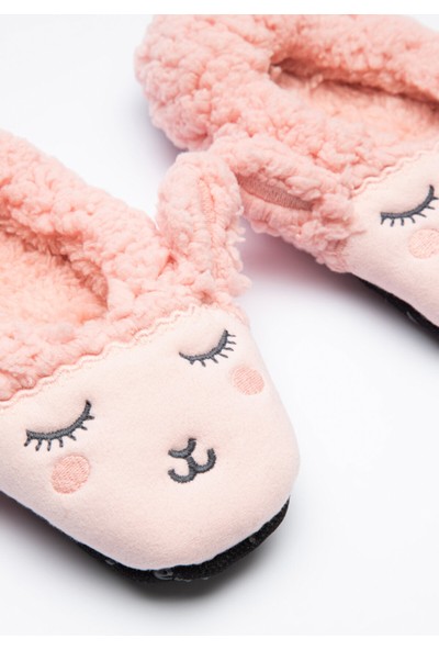 Penti Pudra Pembe Kız Çocuk Sheepy Patik Çorap Penti Pudra Pembe Kız Çocuk Sheepy Patik Çorap