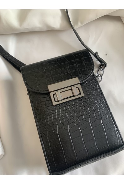 Kuantum Bym Siyah Kadın Omuz Çantası