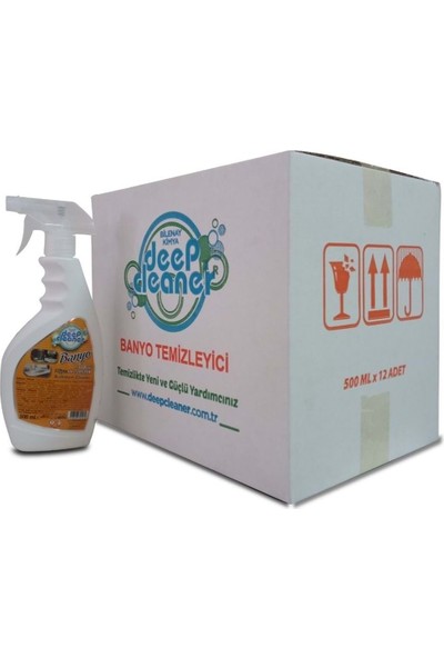 Deep Cleaner Banyo Temizleyici 12 x 500 ml