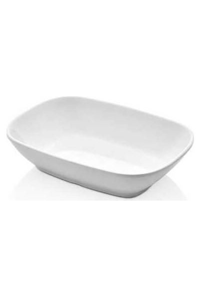 Evren Melamin 6lı Kare Kayık Tabak 20 cm Evren Melamin 6lı Kare Kayık Tabak 20 cm