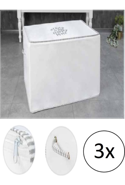 Işıl Avm Baskılı Ipli Yorgan Hurcu 75*45*45CM - 3 Adet