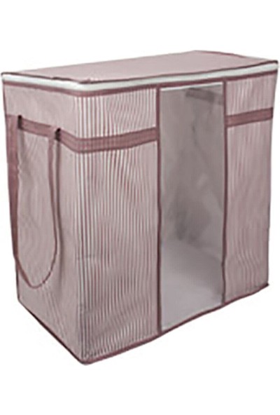 Işıl Avm Pencereli Saklama Çantası 50X45X30 cm Pembe
