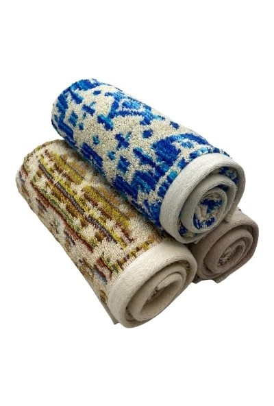 Maısonette Msn Mix 3lü El Havlusu Multi Kare Desenli Maısonette Msn Mix 3lü El Havlusu Multi Kare Desenli