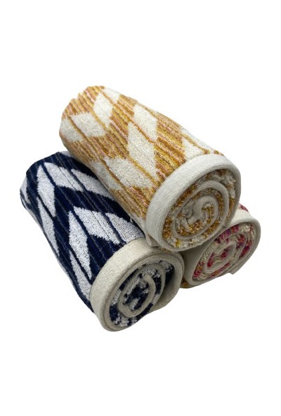 Maısonette Msn Mix 3lü El Havlusu Seti Zigzag