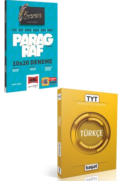 Yargı Paragraf 10X20 Deneme + Başat Türkçe Soru Bankası Yargı Paragraf 10X20 Deneme + Başat Türkçe Soru Bankası
