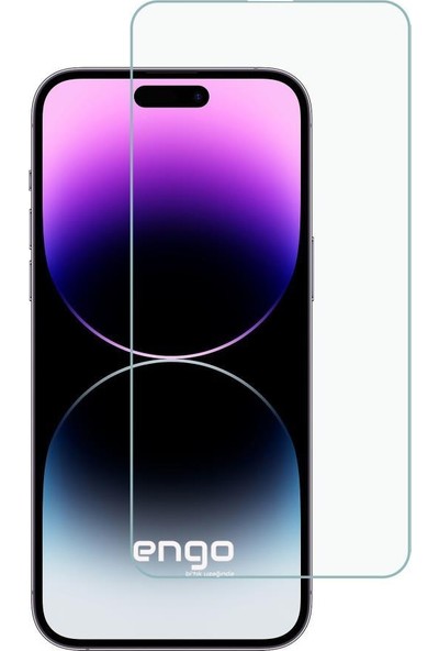 Engo Apple iPhone 14 Pro Max Ekran Koruyucu Nano Temperli Cam