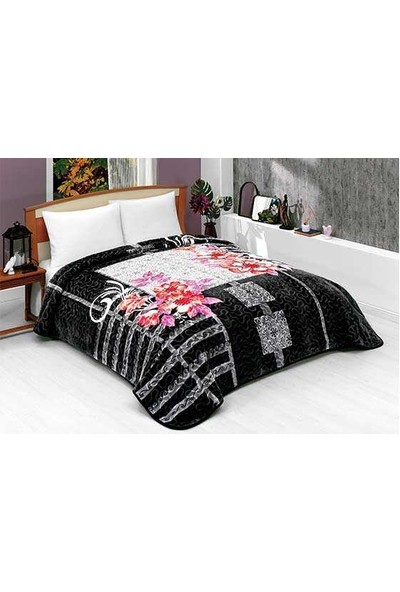 Mink Battaniye Solana 992 Siyah Çift Kişilik