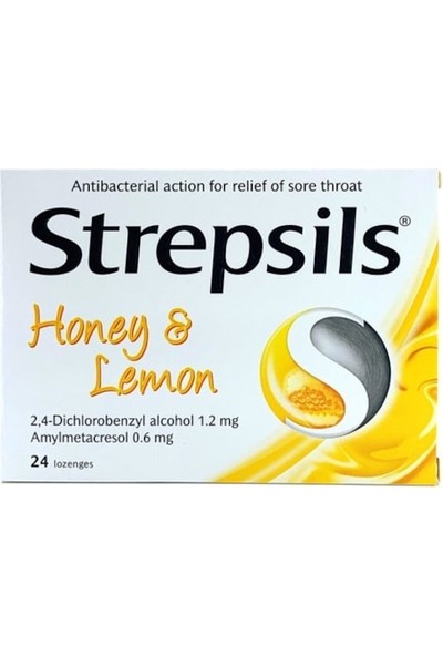 Strepsils Bal Limon Pastil