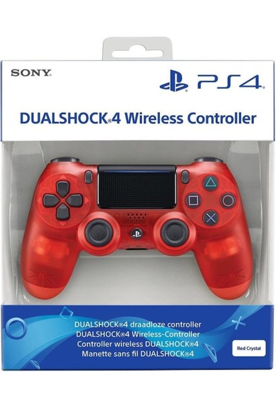 Byoztek Sony Ps4 Dualshock 4 Red Crystal Kırmızı Oyun Kolu V2 Yeni Nesil Byoztek Sony Ps4 Dualshock 4 Red Crystal Kırmızı Oyun Kolu V2 Yeni Nesil