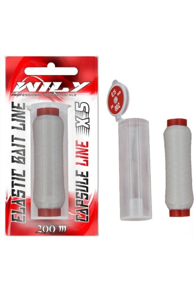 Wily Kapsüllü Yem Ipi 200 mt (0.15 mm ) Wily Kapsüllü Yem Ipi 200 mt (0.15 mm )