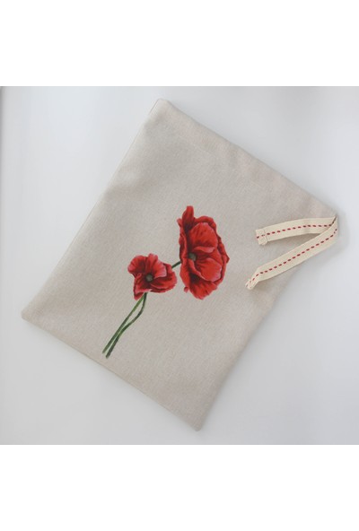 Persona Botanica Çiçek Desenli Büyük Kese Persona Botanica Çiçek Desenli Büyük Kese