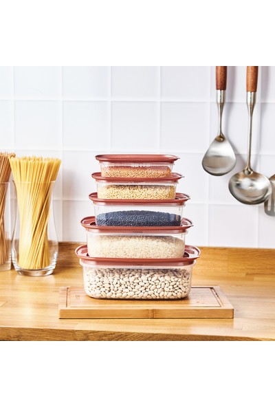 Emsan Kita 5'li Saklama Kabı Rose