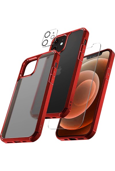 Kip GSM iPhone 11 6.1 Inç Için Tasarlanan 1 Paket Temperli Cam Ekran Koruyucu + 1 Paket Kamera Lens Koruyucu (Askeri Sınıf Koruma) Darbeye Dayanıklı Ultra-Ince Defender Kılıf Kip GSM iPhone 11 6.1 Inç Için Tasarlanan 1 Paket Temperli Cam Ekran Koruyucu + 1 Paket Kamera Lens Koruyucu (Askeri Sınıf Koruma) Darbeye Dayanıklı Ultra-Ince Defender Kılıf