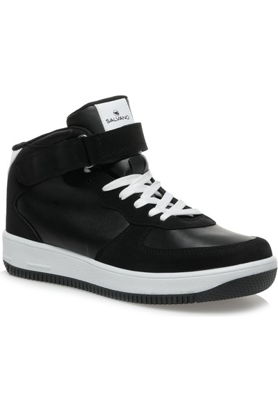 Salvano Arat 2pr Siyah Erkek High Sneaker Salvano Arat 2pr Siyah Erkek High Sneaker
