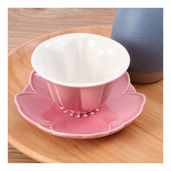 1 Takım Seramik Kupası ve Daire Eşsiz Teacup ve Dish Set Fiyatı