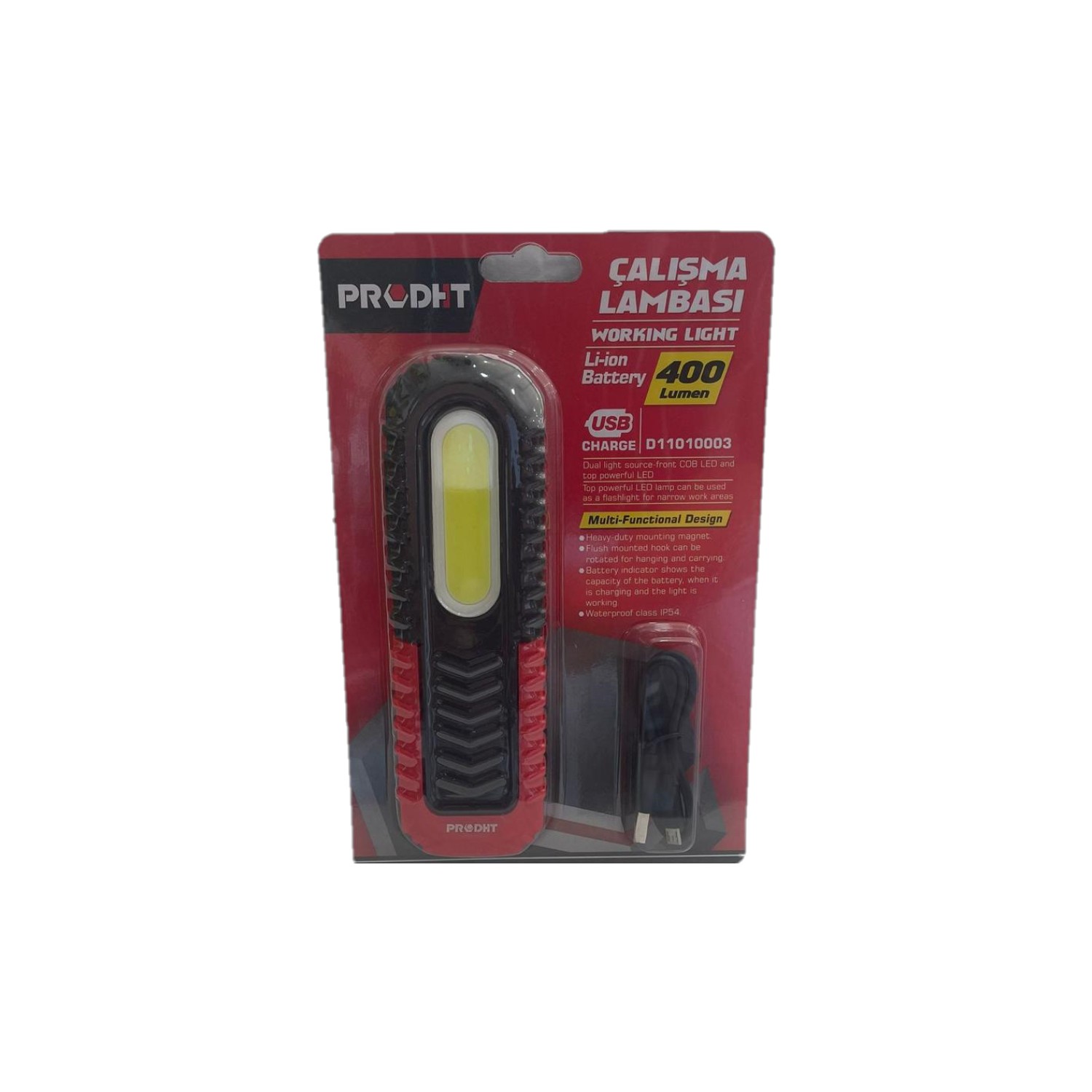 Dht 400 Lümen Mıknatıslı Kancalı Çalışma Lambası Fiyatı