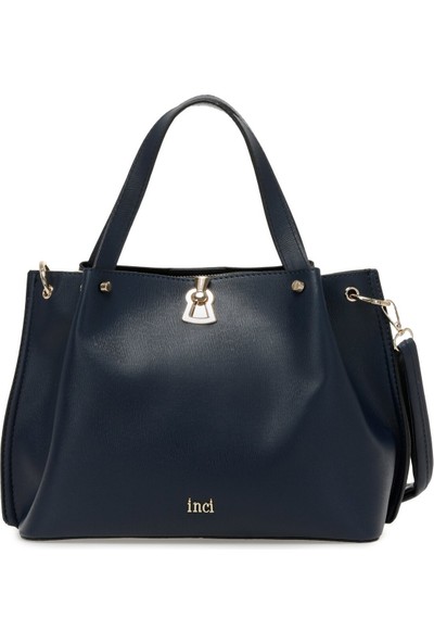 Incı Carmen 2pr Lacivert Kadın El Çantası