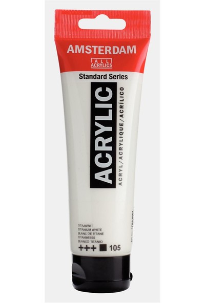 Amsterdam Akrilik Boya 120ML 105 Titanium White Amsterdam Akrilik Boya 120ML 105 Titanium White