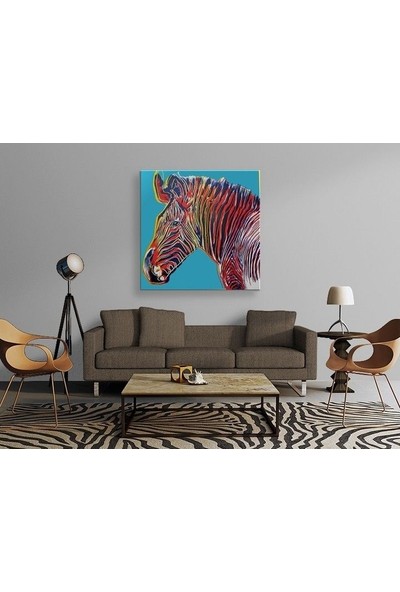 Decorathings Andy Warhol - Zebra Kanvas Tablo