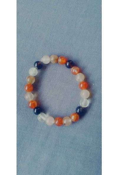 Işıklı Uçak Gorgeous Agate Unisex Bracelet