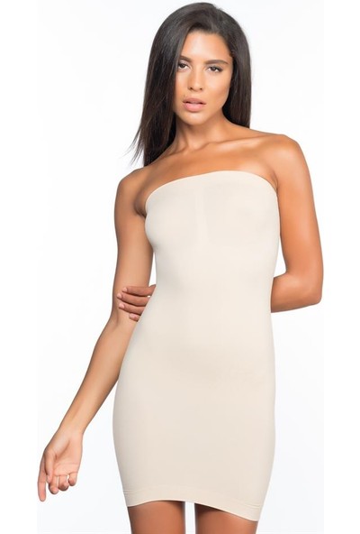 Oresse Straplez Elbise Korse Ten 5065