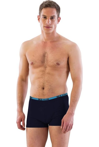 Erkek Boxer Lacivert 6950