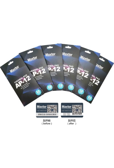Maxtor 85x45 14.8w/mk Termal Ped Cpu/Gpu Ped Maxtor 85x45 14.8w/mk Termal Ped Cpu/Gpu Ped