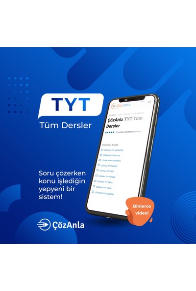 Çözanla Tyt Tüm Dersler