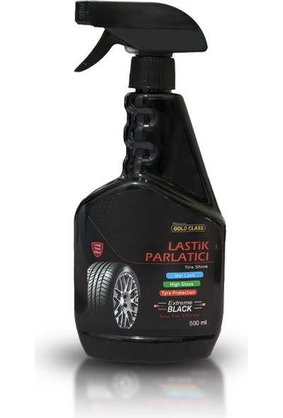 Feelavm Oto Üst Kalite Lastik Parlatıcı 500ML Yüksek Parlak Görünüm